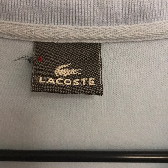 Lacoste | Shirts | Light Blue Lacoste Polo | Poshmark
